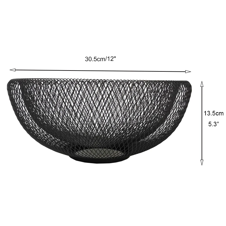 Double Mesh Fruit Bowl - Stylish & Sustainable Storage