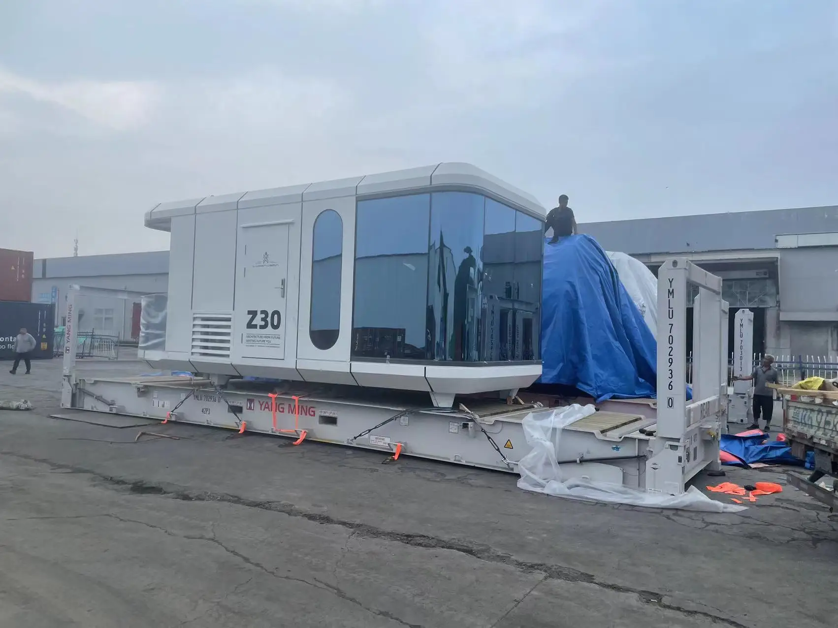 Luban Cabin K70 2 Bedroom Capsule House High Quality Prefabricated ...