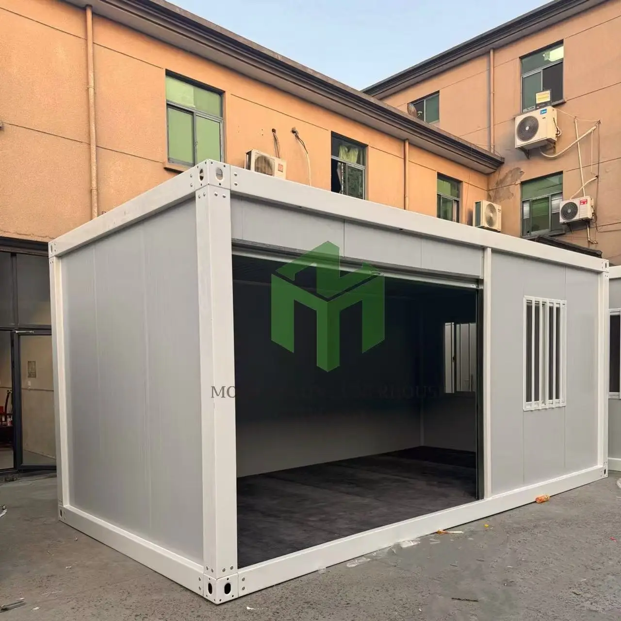 Flat Pack Container Roller Shutter Door Container House Mobile ...