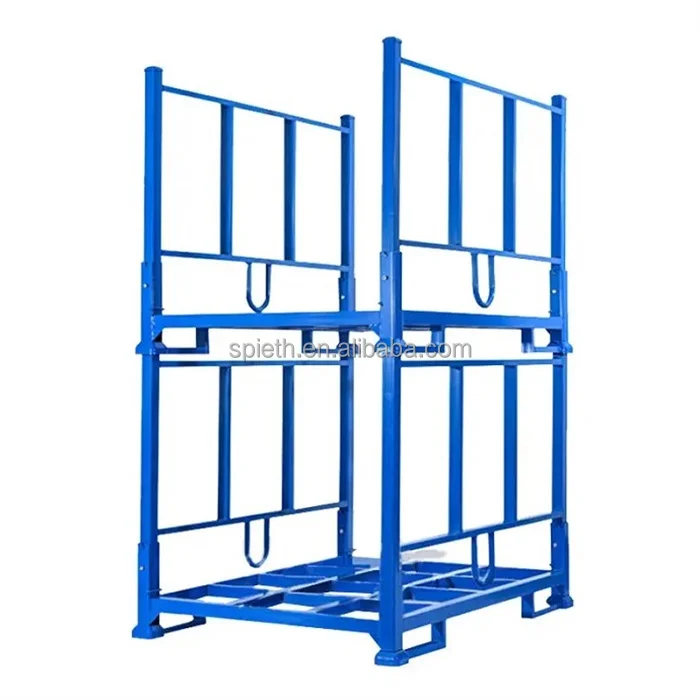 Steel Stackable Container Cage Wire Mesh Storage Cage Stillage - Buy ...
