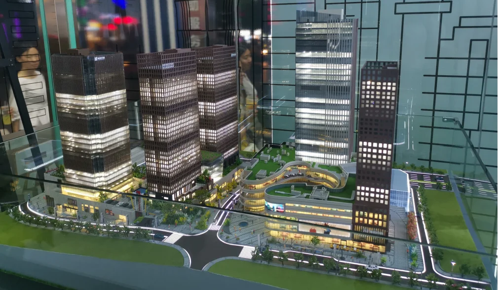 Professional Architectural Scale Building Model Custom Scale Led ...