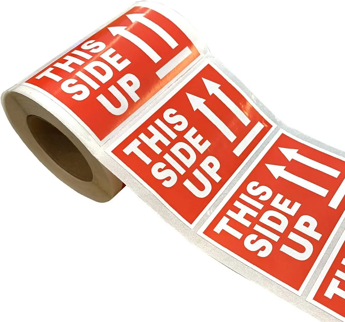 Handle with Care Labels - Durable, Anti-Counterfeit Stickers