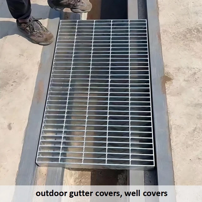 Customized Type Stainless Galvanized Steel Grating Steel Bar Grating ...