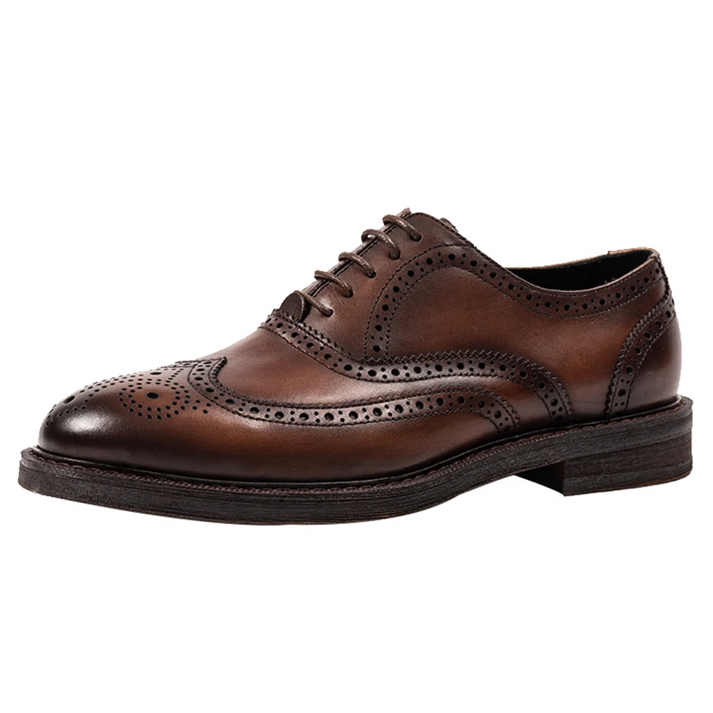 Wincheer Brogue Oxford Shoes - Stylish & Durable Men's Dress Shoes