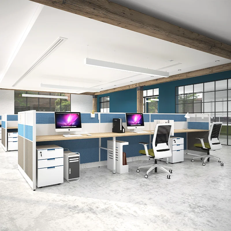 Alibaba.com: Customized 6-person modular desk cubicle workstations ...