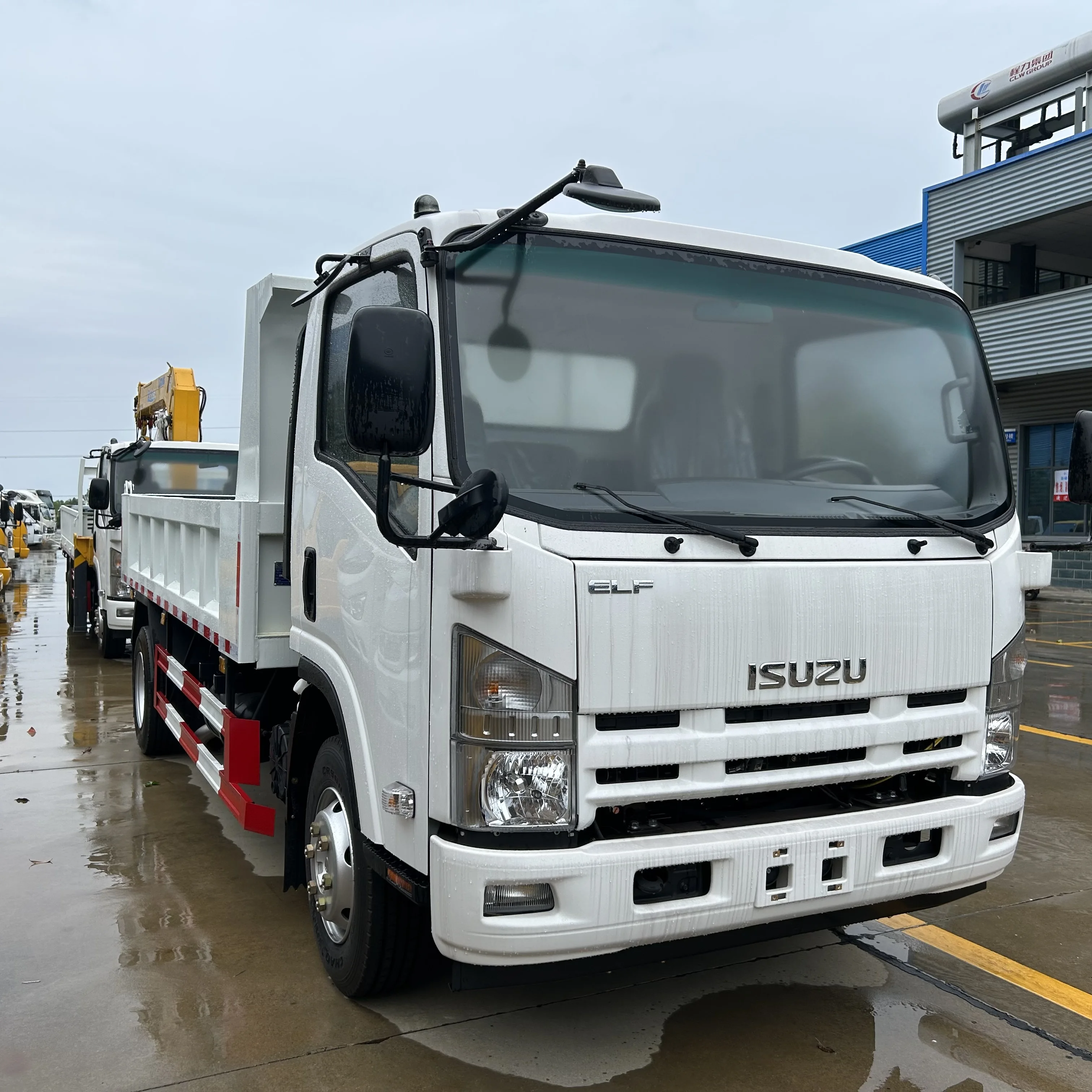 Isuzu Small Cargo Truck for Sales 3tons 5tons Dump Truck Factory Price ...