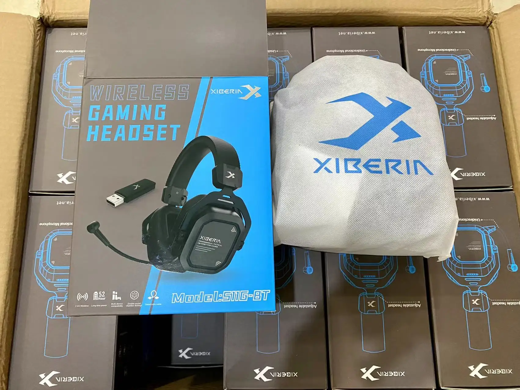 Xiberia S11 Wireless Gaming Earphones Headphones Bt5.0 With Stereo 2.4g ...