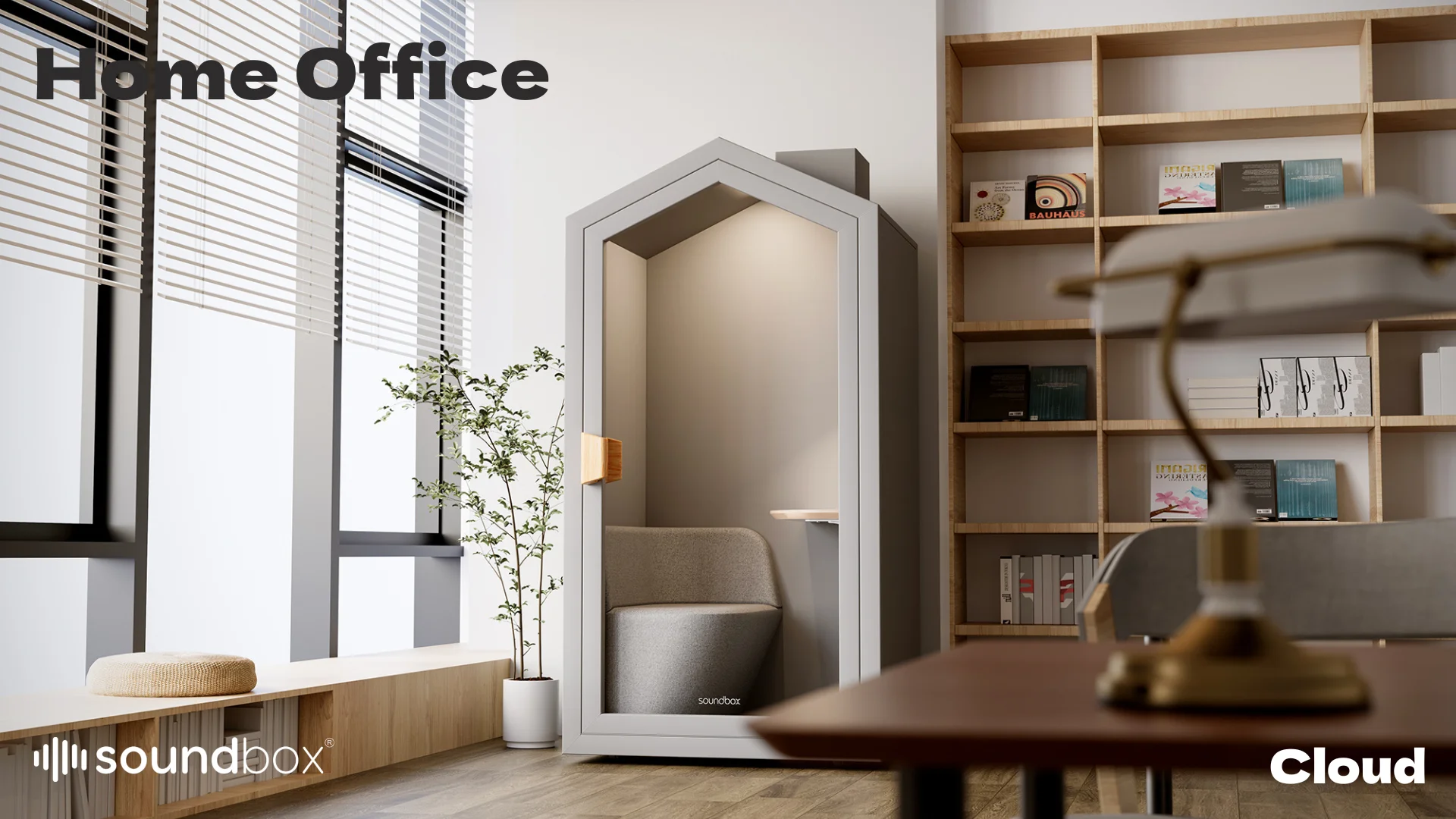 Soundproof Home Office Pod - Privacy and Noise Reduction