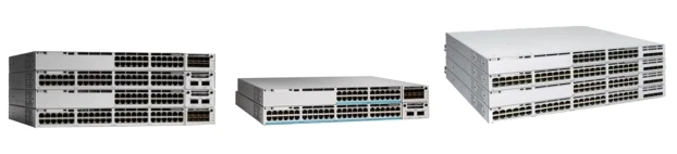 Stackable Layer 3 Network Switch Ciscos C9300 Series Core Switch 48 ...