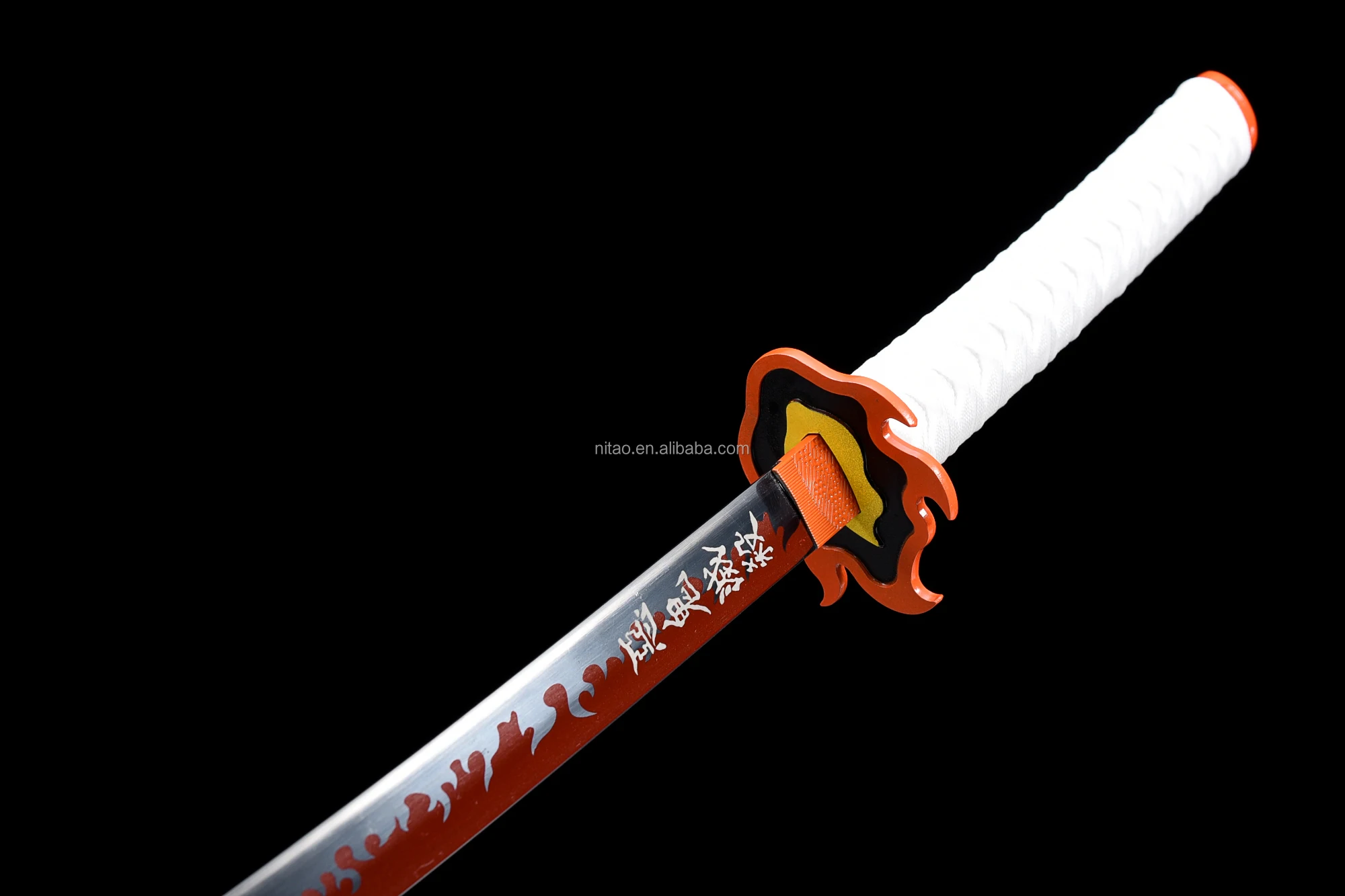 Demon Slayer Toys Sword Rengoku Kyoujurou Nichirin Sword Katana Samurai ...