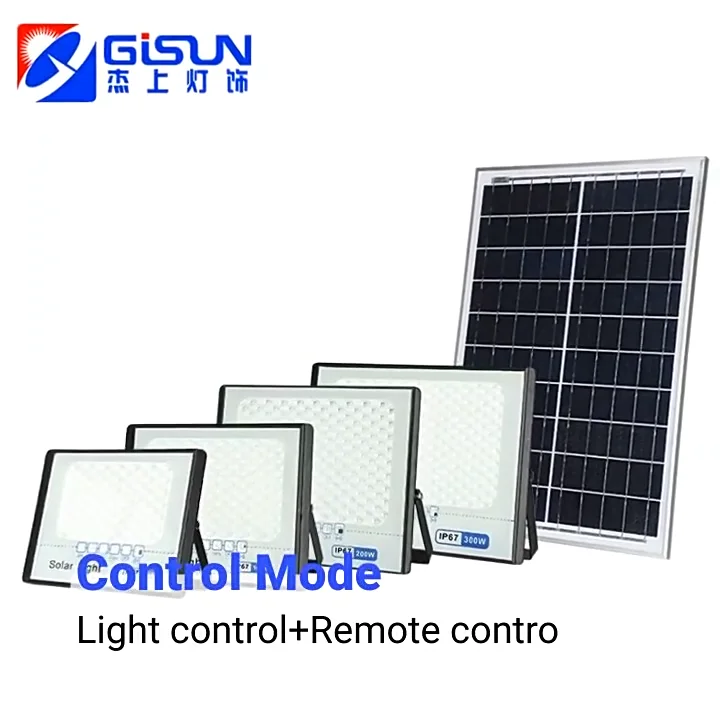 Remote Control Smd Ip67 Waterproof Outdoor Chargeable 50w 100w 200w ...