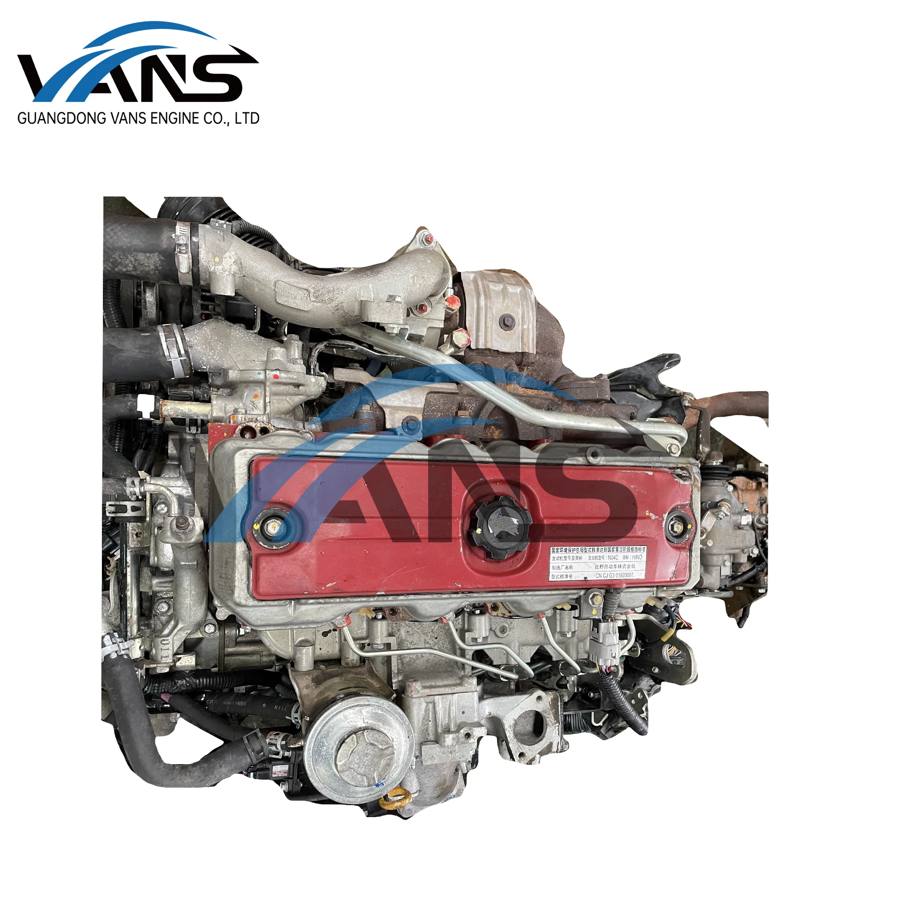 4.0l Original Used N04c Turbo Diesel Engine For Hino 300 Dutro Truck ...