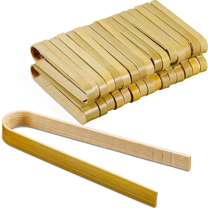 Mini Disposable Bamboo Toaster - Eco-Friendly Utensil