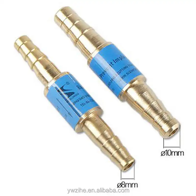 6mm/8mm/10mm Pipe Flashback Arrestors Of Acetylene & Oxygen Fuel Check ...