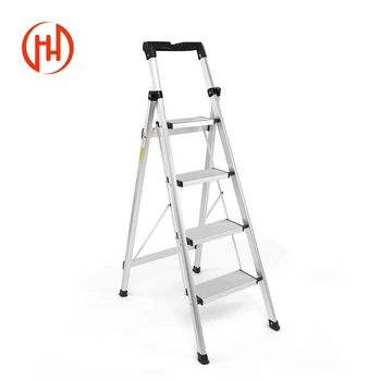 2 Meters Tall Aluminum Ladder Supermarket Ladder Garden Ladder With ...