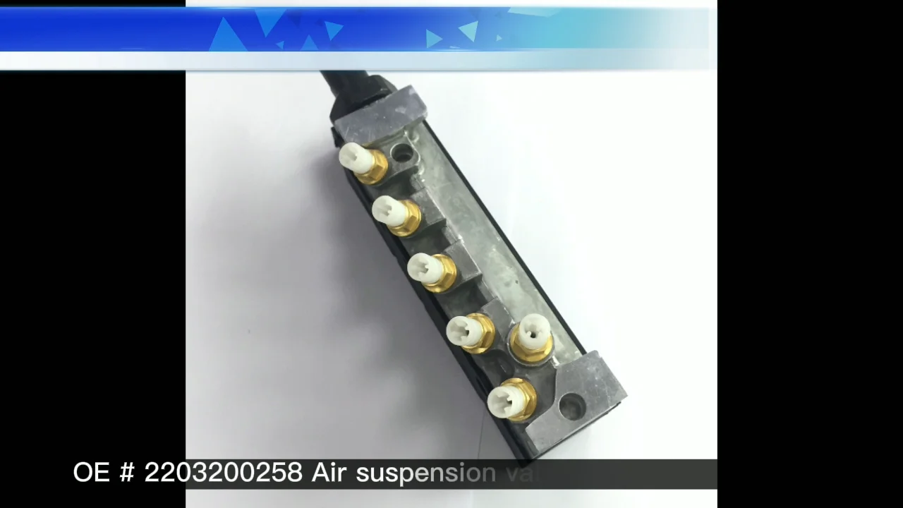 2203200258# Air Suspension Valve Block For Mercedes S-class W220 ...
