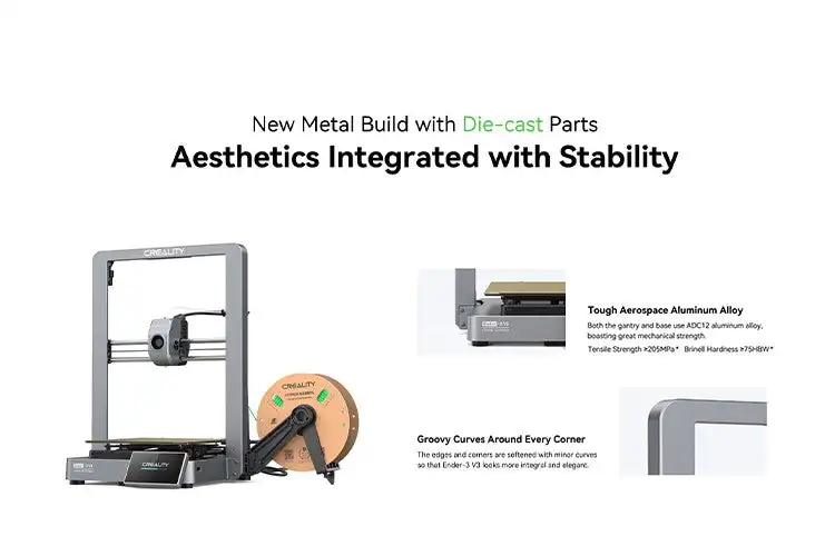 CREALITY ENDER-3 V3 FDM Printer - High Productivity 3D Printing