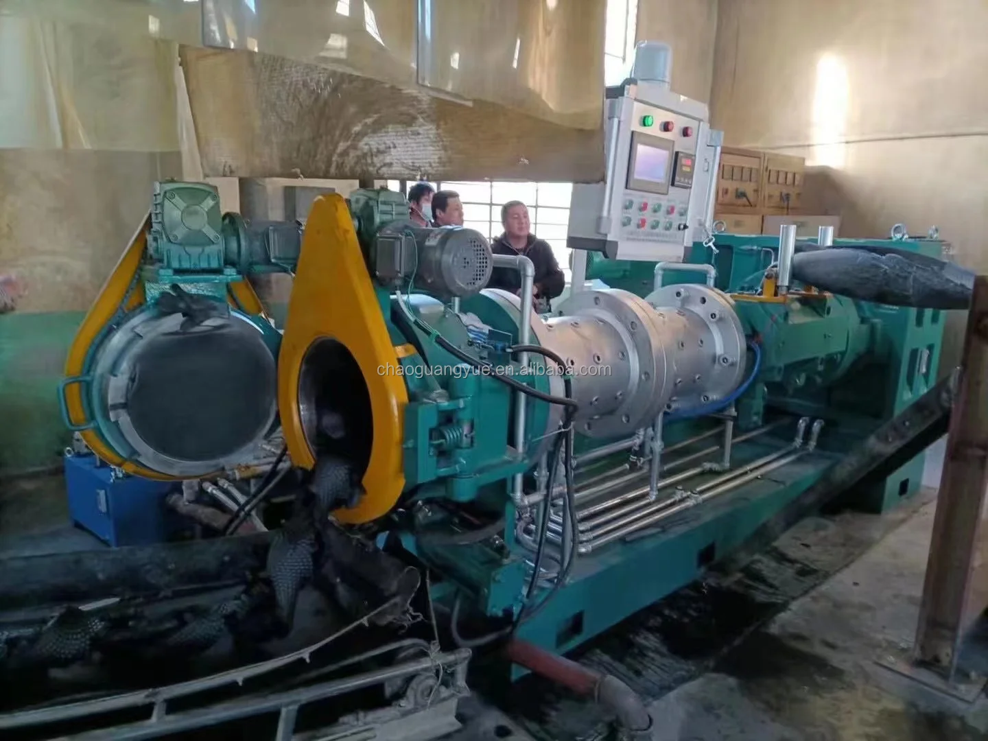 Rubber Profile Extruder/ Welding Rubber Wire Extruder Making Machine ...