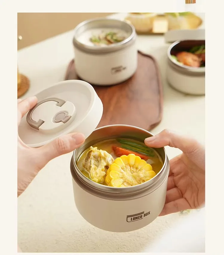 Thermos Lunch Bowl Kids School Bento Box - Insulated Food Jar