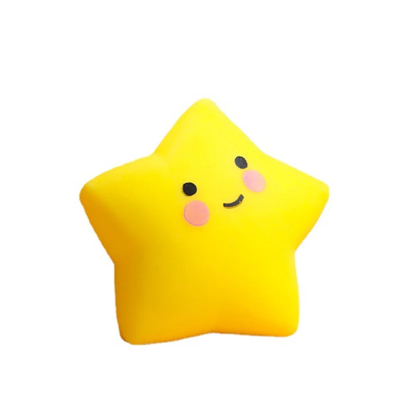 Rainbow Stars Squishy Stress Ball Squishy Toy Star Sensory Fidget ...