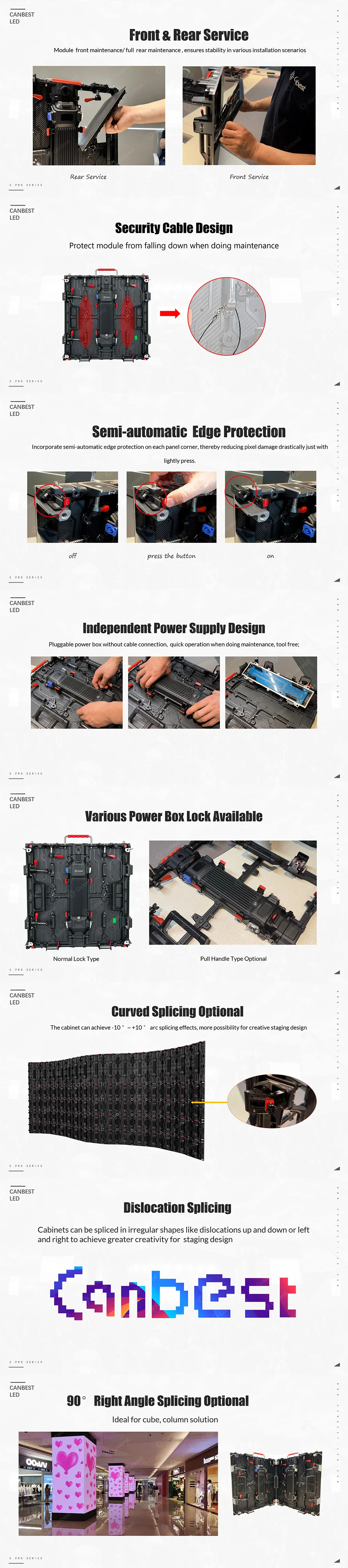 Indoor P1.9 1.9mm P2.6 2.6mm Vfx Film Studio Led Video Wall Panel For ...