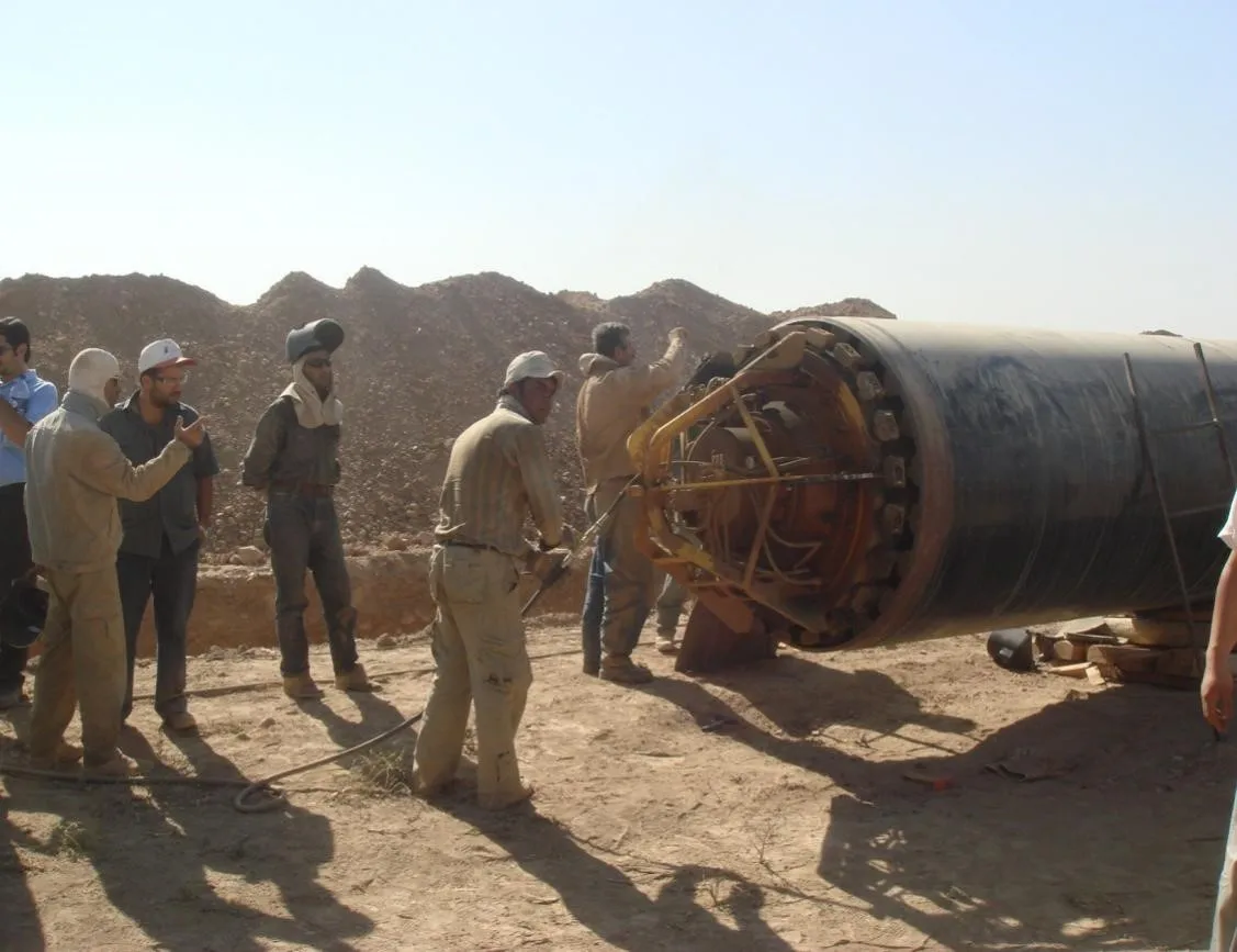 High Efficiency Pneumatic Pipeline Internal Line-Up Clamp for Pipeline ...