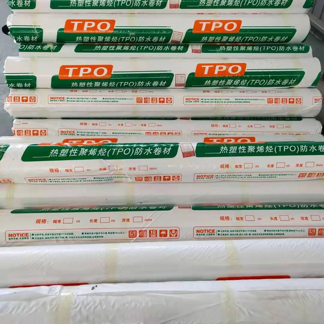 Best Roof Waterproofing Membrane Tpo Waterproof Membrane For Exterior Decorating - Buy Flat ...