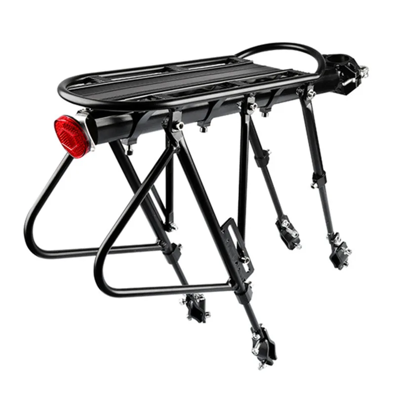 Mountain Bicycle Cargo Carrier Rack - Aluminum Bike Rear Carrier ...