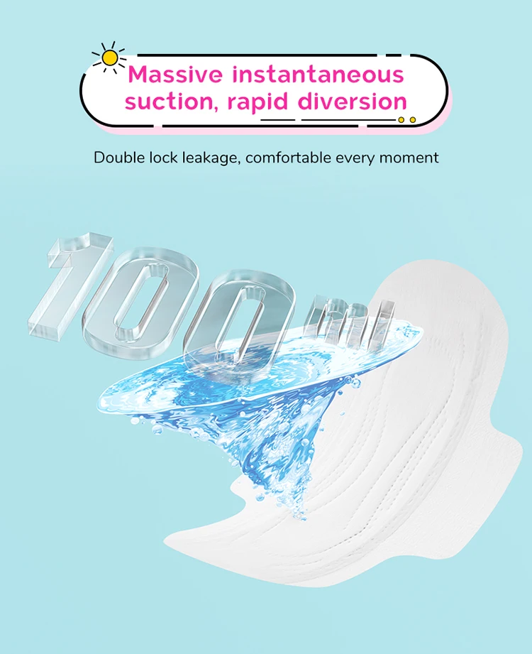 Maxi Overnight Eco-friendly Sanitary Pad For Menstrual Period - Buy ...