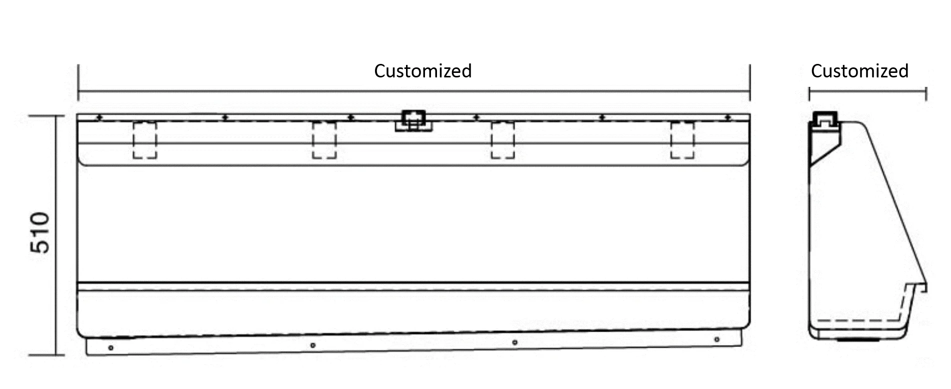 CE Customized Wall Hung Long Trough European Man Stainless Steel Male ...