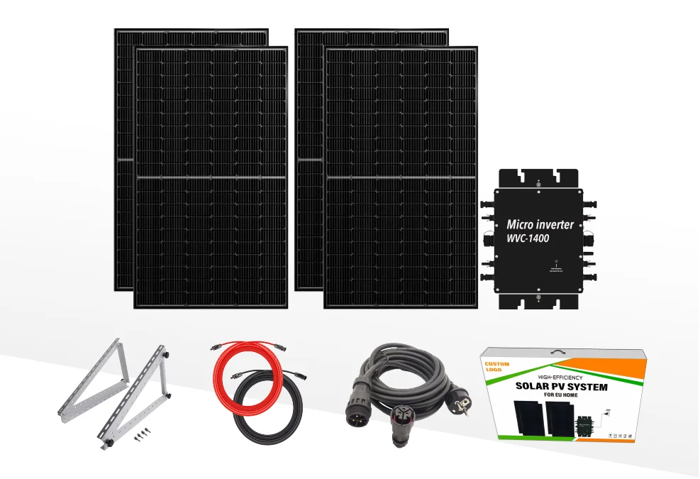 On Grid 300W 800W 1200W 2000W 3000W Solar Panels System Kits Micro ...