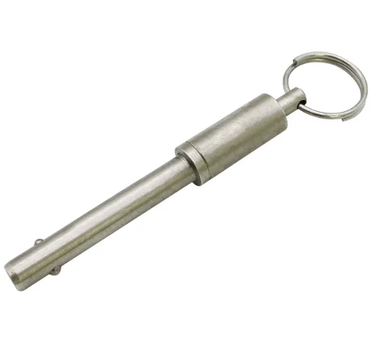 Coiled Spring Pins Loaded Plunger Push Button Handle Spring Loaded Ball ...