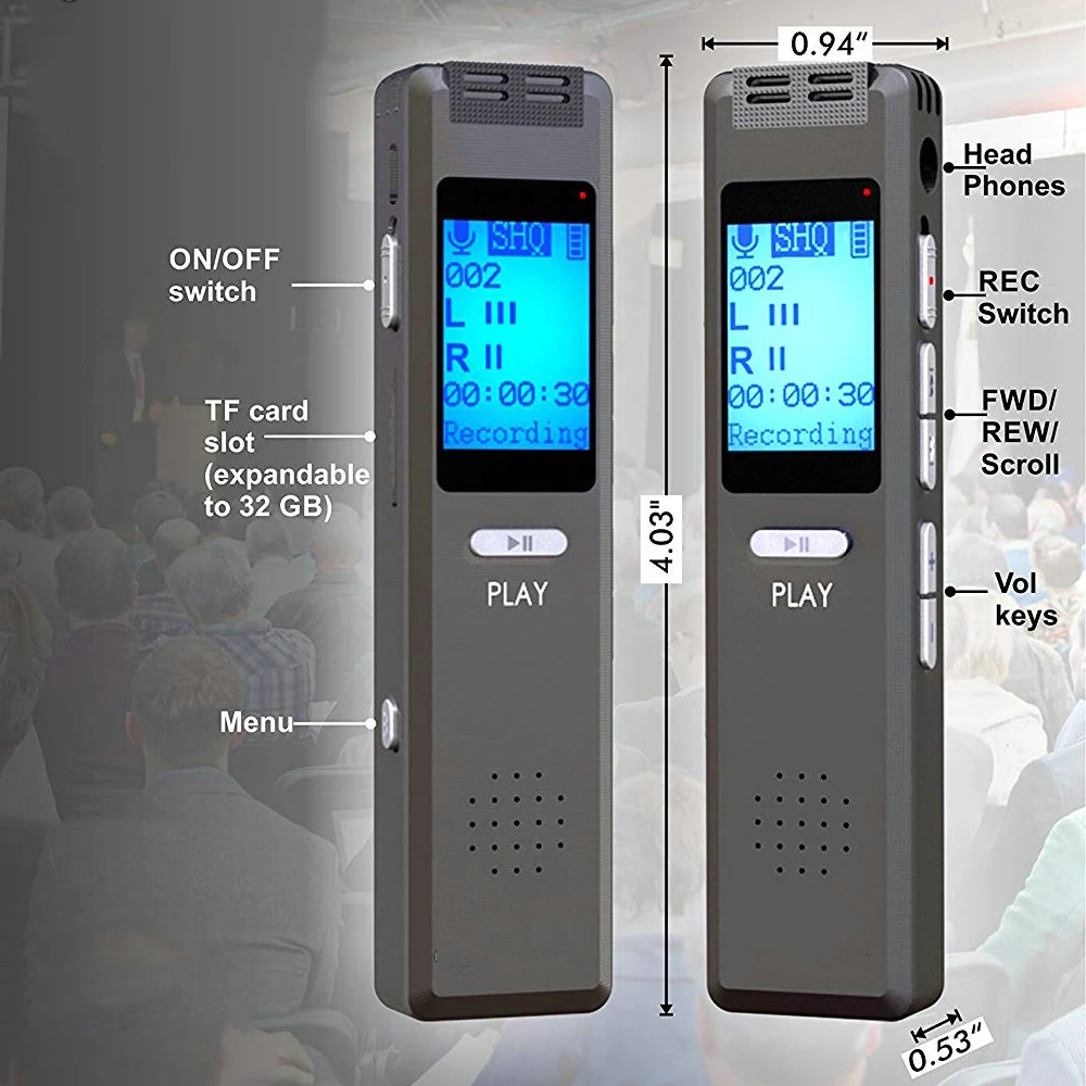 V22 U-Disk Mini Voice Recorder Pen - Digital Dictaphone