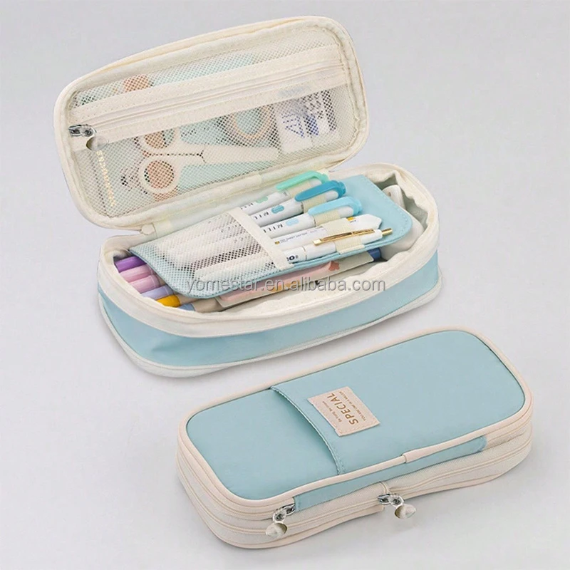 Wholesale Custom Angoo Student School Kids Pen Box Pouch