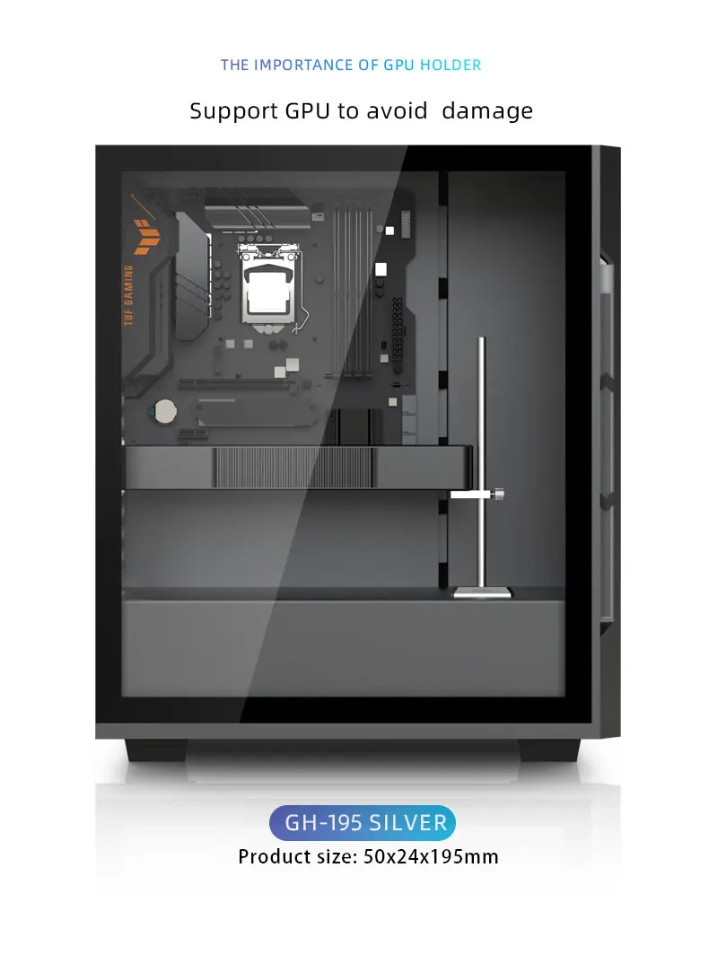 COOLMOON GPU Support Brackets - Durable & Stylish Solutions