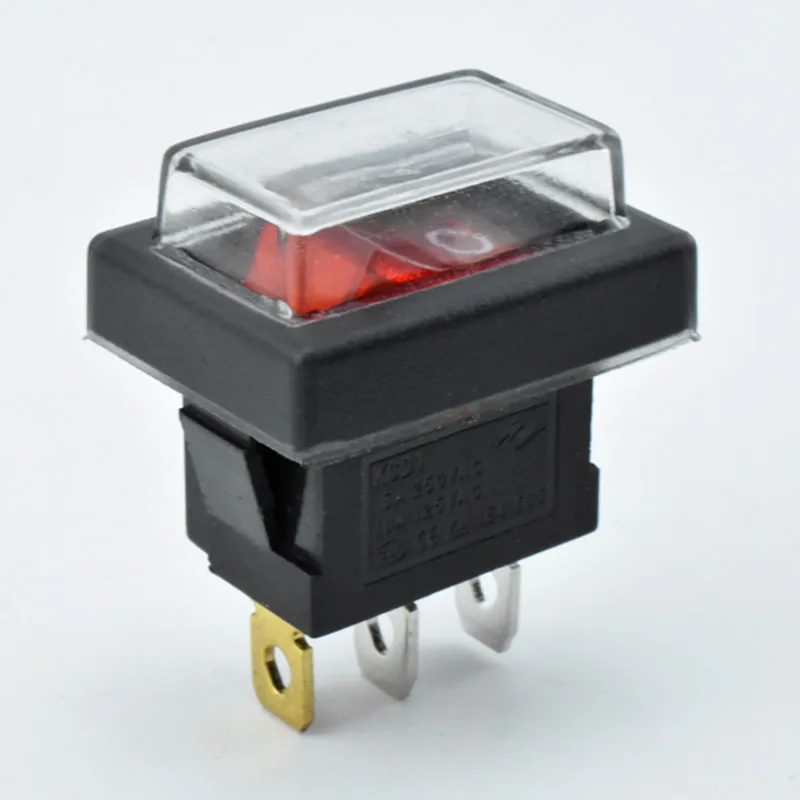 Kcd1 Power Button Toggle Switch Rocker Red,Yellow,Blue,Green,White ...