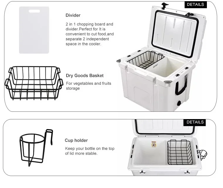 110 Liter Insulated Fish Shipping Boxes for Boats - Customizable