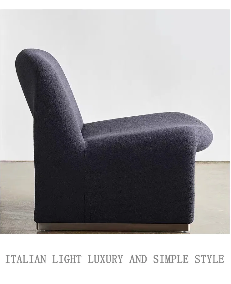 Modern Simple Single Sofa Chair Italian Creative Leisure Chair Living ...