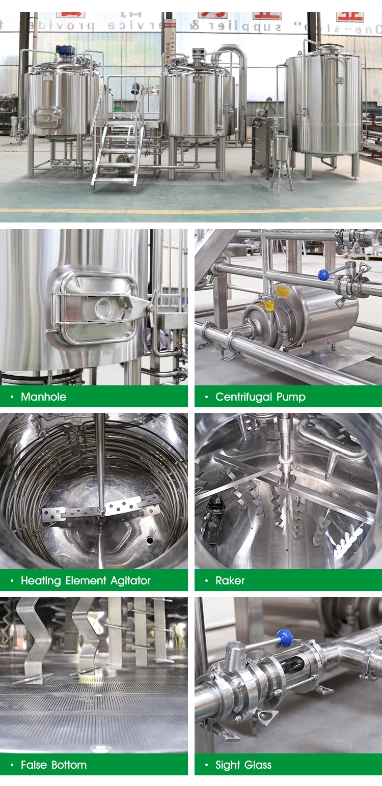 20bbl Turnkey Brewing System With Fvs & Bbts - Buy 20bbl Turnkey Beer ...