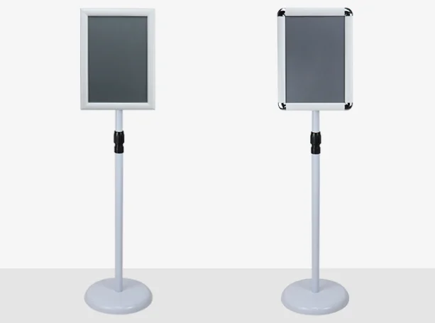 Adjustable Poster Stand Floor Standing Sign Holder Notice Stand Sign ...
