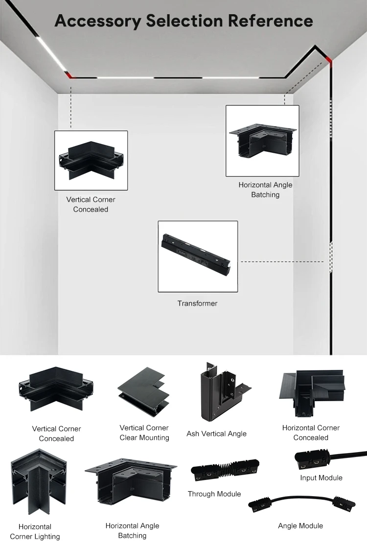 Modular Design Surface Mounted Adjustable Aluminum Rail System Track ...