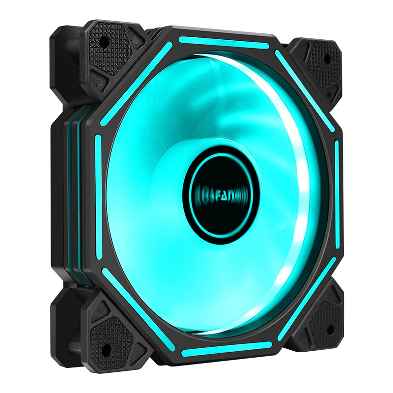 Magic Mirror Argb Chassis Fan Desktop Computer Illusion Heat Sink ...