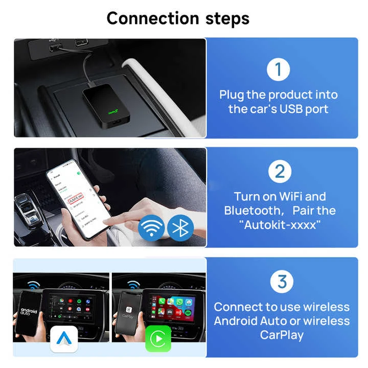 Carplay Android 13 Portable Ai Box - Universal Media Solution