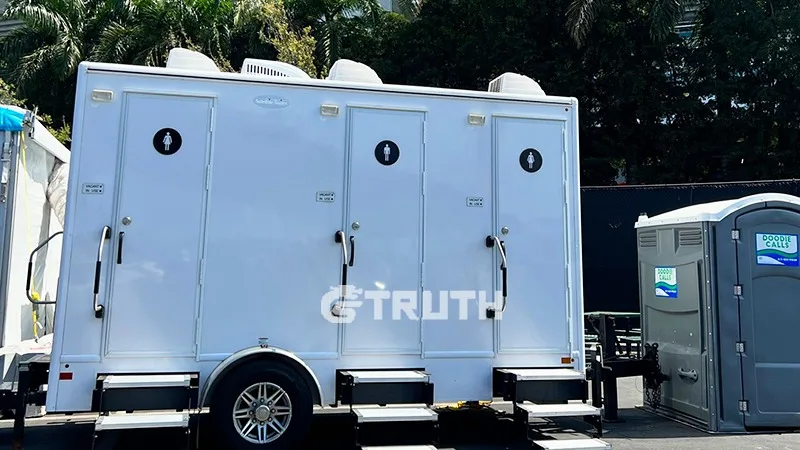 Outdoor Modern Design Moulding Squat Restroom Trailers Modular ...