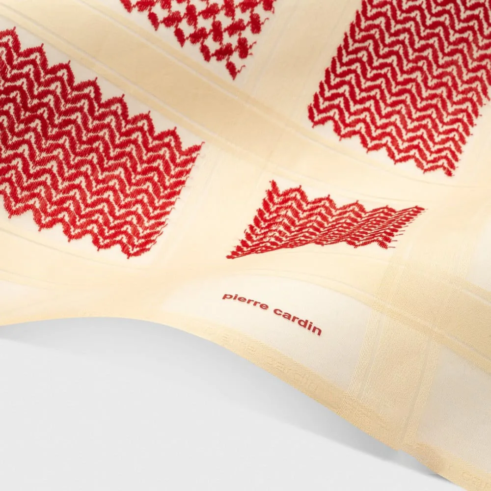 Golden Quality Arabic Cotton Keffiyeh - Shemagh Head Cover