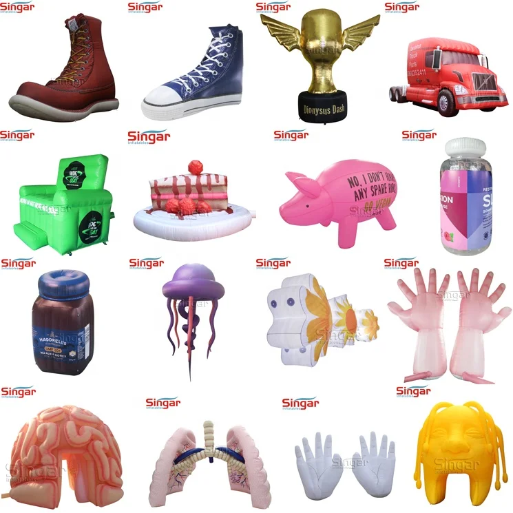 Giant Advertising Balloon Inflatable Custom Shape Giant Inflatable Boot ...