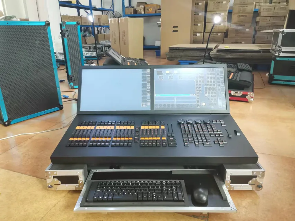 Touch Screens Black Horse DMX Lighting Controller for Stage Lights ...