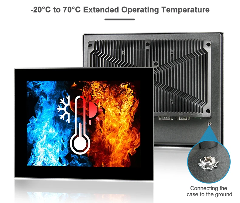 Industrial Embedded Ultra-robust Win10 Rugged Multi-touch Pcap Touch Screen Pc - Buy Embedded ...