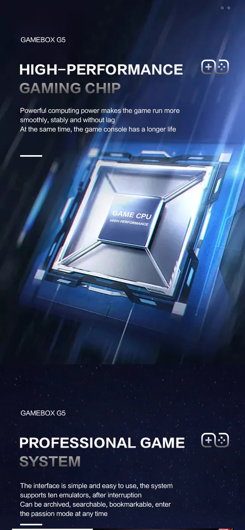 Wholesale G5 Gamebox With 2.4g Wireless Controller 4k Hd Android Tv Box ...