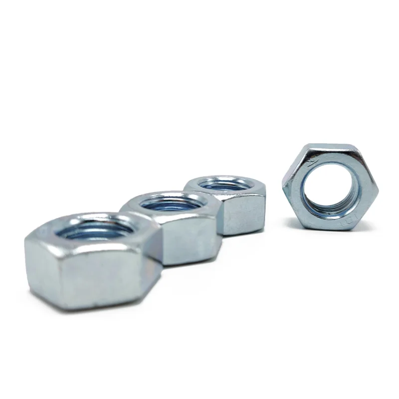 Din934 4.8 Grade Hex Nut M1.7 M2 M2.5 M3 M4 M5 M6 M8 M10 M12 M20 Carbon ...